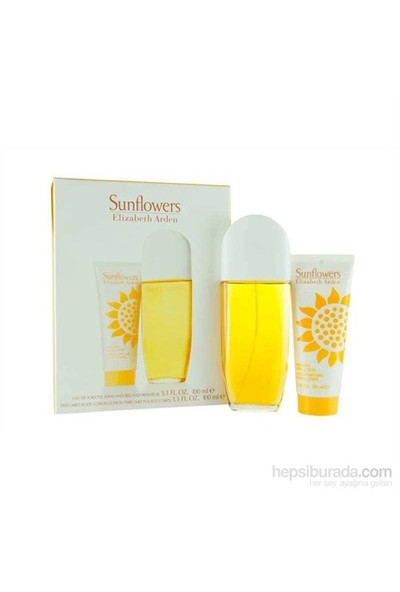Elizabeth Arden Sunflowers 100 Ml Edt Kadın Parfümü + 100 Ml Vücut Losyonu Elizabeth Arden Sunflowers 100 Ml Edt Kadın Parfümü + 100 Ml Vücut Losyonu