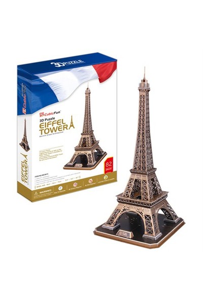 Cubic Fun Puzzle Eiffel Kulesi (3 Boyutlu) Cubic Fun Puzzle Eiffel Kulesi (3 Boyutlu)