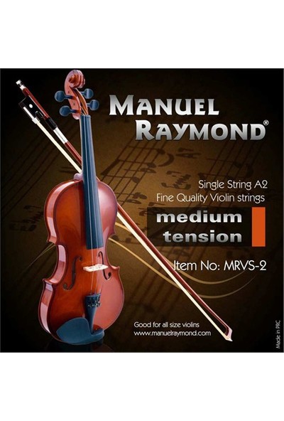 Keman Teli Tek 2. La Mrvs2 Manuel Raymond