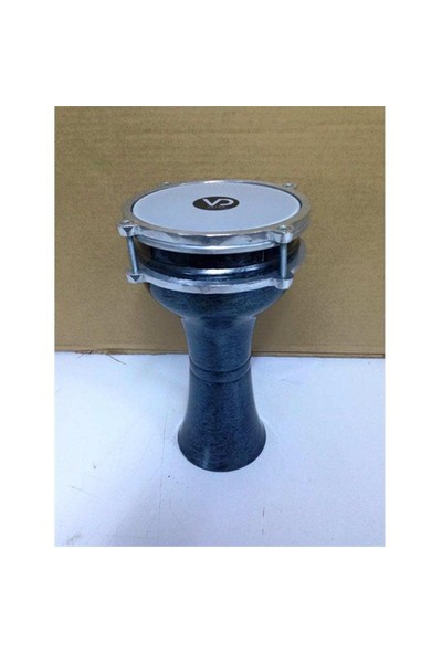 Darbuka Kırcılı Boyalı Alüminyum Vd-121G Gri