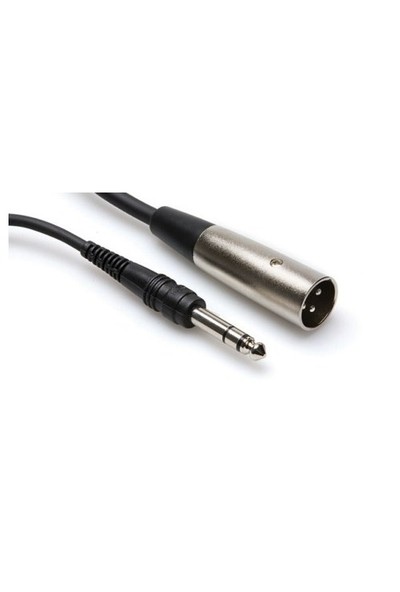 HOSA 1/4'' TRS - XLR (M) balanslı kablo 4.5 mt. HOSA 1/4'' TRS - XLR (M) balanslı kablo 4.5 mt.