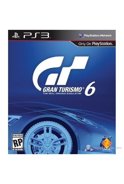 Gran Turismo 6 Türkçe 3D PS3 Gran Turismo 6 Türkçe 3D PS3