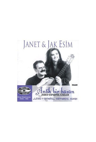 Janet & Jak Esim - Antik Bir Hüzün Cd Janet & Jak Esim - Antik Bir Hüzün Cd