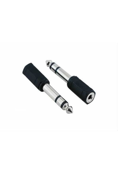 6.3Mm Stereo Erkek - 3.5Mm Stereo Dişi Ks402 6.3Mm Stereo Erkek - 3.5Mm Stereo Dişi Ks402