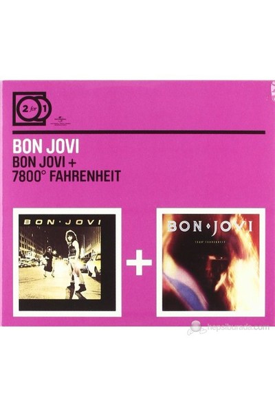 Bon Jovi - Bon Jovi / 7800° Fahrenheit Bon Jovi - Bon Jovi / 7800° Fahrenheit
