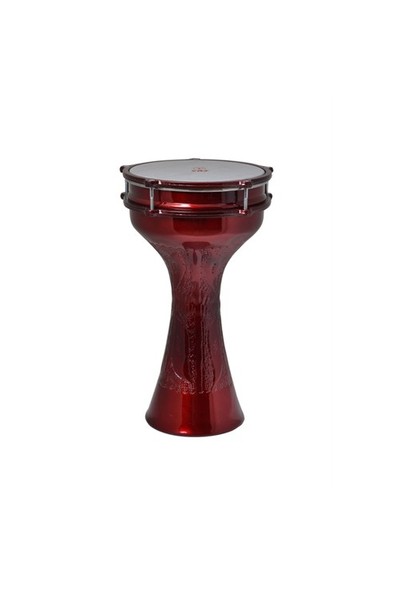 SAZ 820C-BR Darbuka Alüminyum Statik Bordo