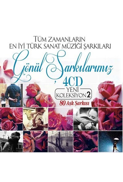 Gönül Şarkilarimiz Yeni Koleksiyon 2 - 4 Cd Box Set