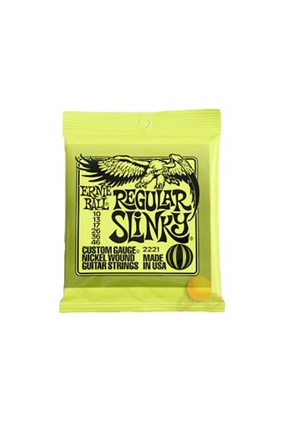 Ernie Ball Po 2221 Elektro Gitar Tel Set