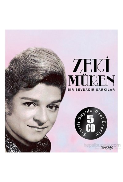 Zeki Müren - Bir Sevdadır Şarkılar (5 CD) Zeki Müren - Bir Sevdadır Şarkılar (5 CD)