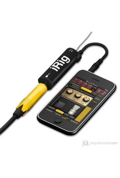 IK Multimedia iRig iPhone ve iPad Gitar Amp/Efekt Sistemi IK Multimedia iRig iPhone ve iPad Gitar Amp/Efekt Sistemi