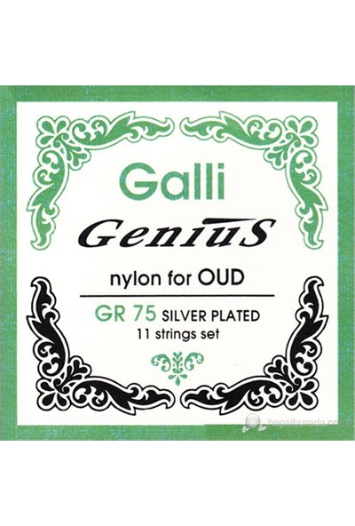 Galli Gr75 Ud Teli Takım Galli Gr75 Ud Teli Takım