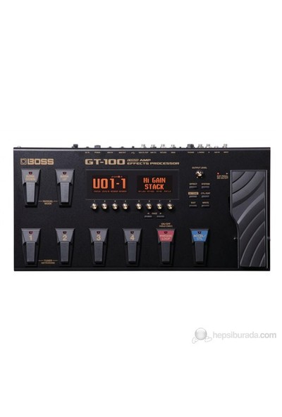 Boss Gt100 Gitar Prosesörü