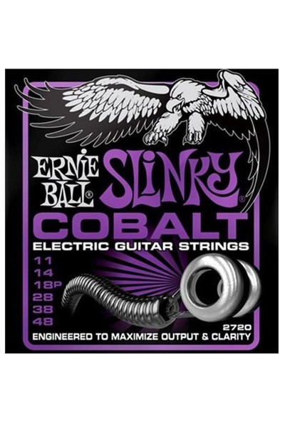 Ernie Ball P02720 11-48 Cobalt Elektro Gitar Teli Ernie Ball P02720 11-48 Cobalt Elektro Gitar Teli