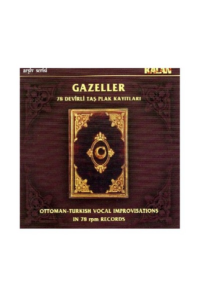 Gazeller 1 - 78 Devirli Taş Plak Kayıtları (CD+KİTAP)