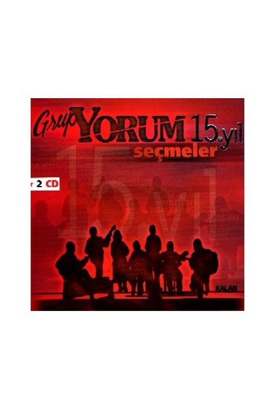 Grup Yorum - Seçmeler (15.Yıl) (CD) Grup Yorum - Seçmeler (15.Yıl) (CD)