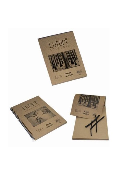 Lutart Akademie Kraft Sketch Blok 70 Gr. 50 Sayfa A3