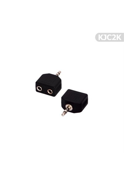 Tenon Kablo Jak Çoğaltıcı 2'Li 3.50Mm Kjc2k Tenon Kablo Jak Çoğaltıcı 2'Li 3.50Mm Kjc2k