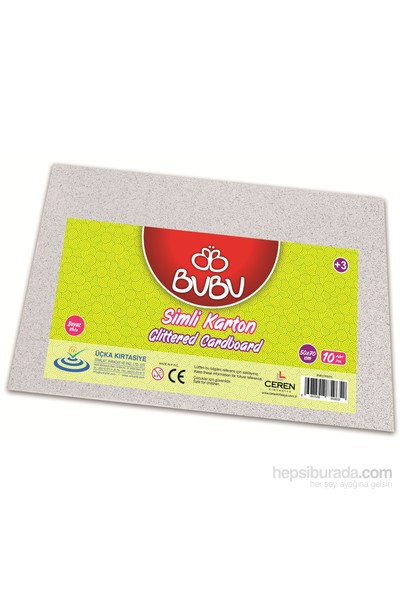 Bu-Bu Simli Karton Beyaz 50X70 Bubu-Fk0016 Bu-Bu Simli Karton Beyaz 50X70 Bubu-Fk0016