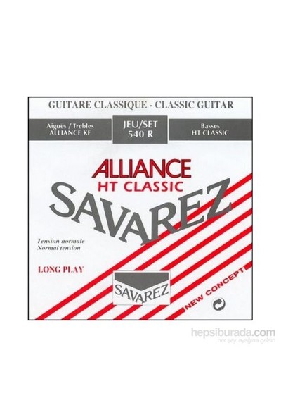 Savarez 540R Alliance Normal Tension Classic Rouge Klasik Gitar Teli Savarez 540R Alliance Normal Tension Classic Rouge Klasik Gitar Teli