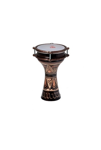 SAZ BE13 Bakır Darbuka Erzincan İşlemeli 13cm SAZ BE13 Bakır Darbuka Erzincan İşlemeli 13cm
