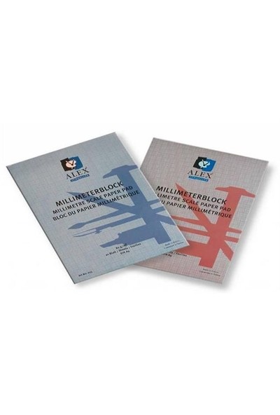 Alex Milimetrik Blok A4 80 Gr Mavi 20 Yaprak Alex Milimetrik Blok A4 80 Gr Mavi 20 Yaprak