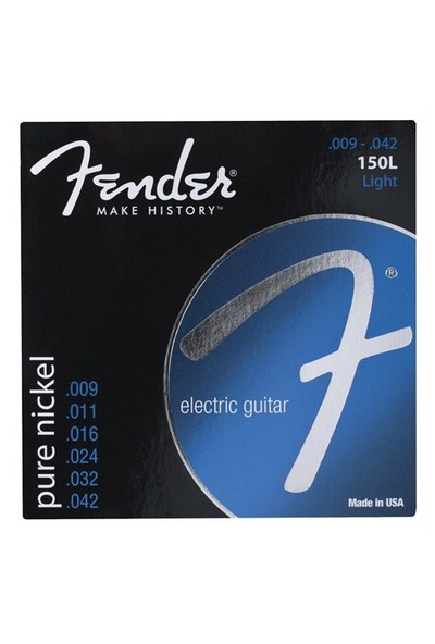 Fender Original 150 Guitar Strings, Pure Nickel Wo Fender Original 150 Guitar Strings, Pure Nickel Wo