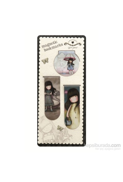 Santoro Gorjuss Mıknatıslı Kıtap Ayracı Set - Th Santoro285gj01 Santoro Gorjuss Mıknatıslı Kıtap Ayracı Set - Th Santoro285gj01