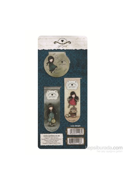 Santoro Gorjuss Mıknatıslı Kıtap Ayracı Set - Ne Santoro285gj03 Santoro Gorjuss Mıknatıslı Kıtap Ayracı Set - Ne Santoro285gj03