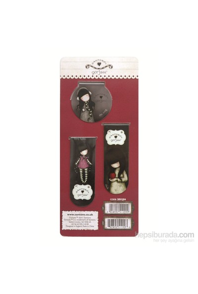 Santoro Gorjuss Mıknatıslı Kıtap Ayracı Set - Th Santoro285gj04 Santoro Gorjuss Mıknatıslı Kıtap Ayracı Set - Th Santoro285gj04