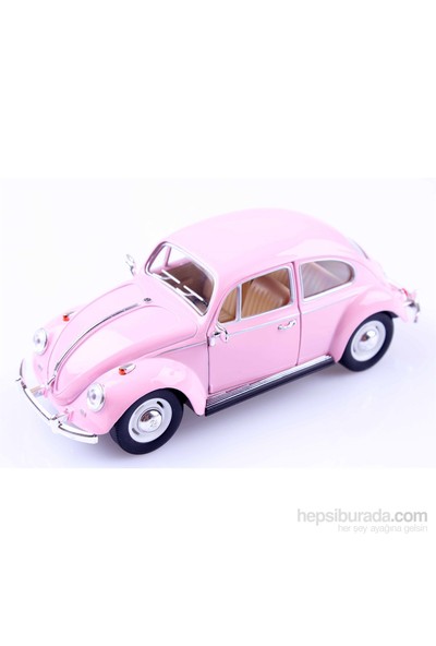 Diecast 1967 Volkswagen Classical Beetle 1/24 Die-Cast Model Araç Diecast 1967 Volkswagen Classical Beetle 1/24 Die-Cast Model Araç