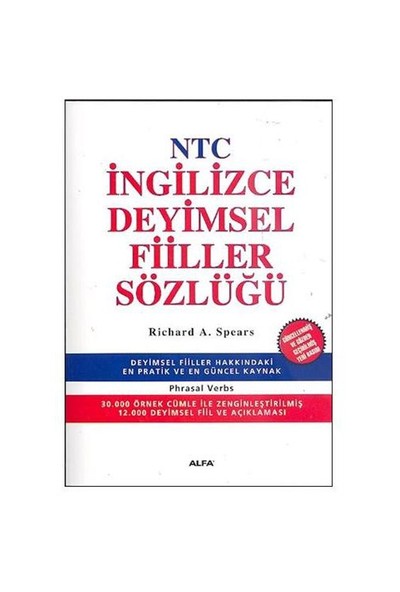 Ntc İngilizce Deyimsel Fiiller Sözlüğü - Phrasal Verbs