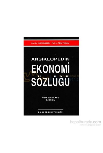 Ansiklopedik Ekonomi Sözlüğü
