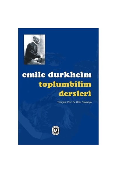 Toplumbilim Dersleri-Emile Durkheim