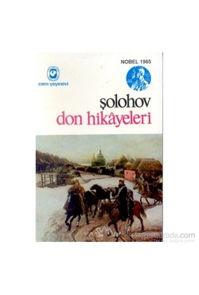 Don Hikayeleri-Mihail Aleksandroviç Şolohov Don Hikayeleri-Mihail Aleksandroviç Şolohov