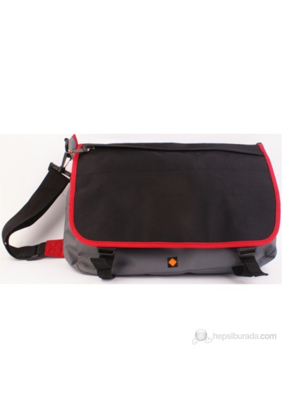 Umix My Style- Siyah/gri postacı çantası