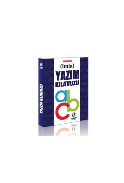 Karatay (İmla) Yazım Kılavuzu