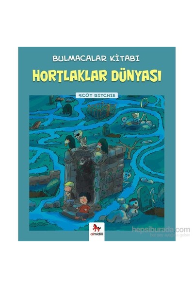Hortlaklar Dünyası - Bulmacalar Kitabı-Scot Ritchie Hortlaklar Dünyası - Bulmacalar Kitabı-Scot Ritchie