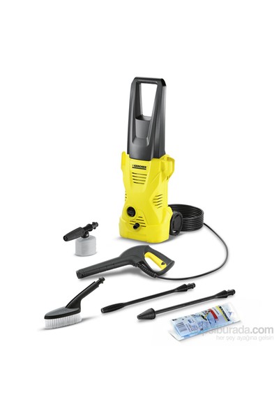 Karcher K 2 Araç Kitli Basınçlı Yıkama Makinası Şampuan Hediyeli Karcher K 2 Araç Kitli Basınçlı Yıkama Makinası Şampuan Hediyeli