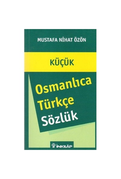Osmanlıca Türkçe Sözlük Küçük