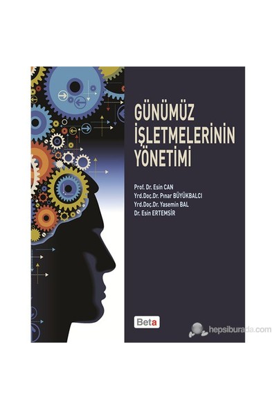 Günümüz İşletmelerinin Yönetimi-Esin Ertemsir