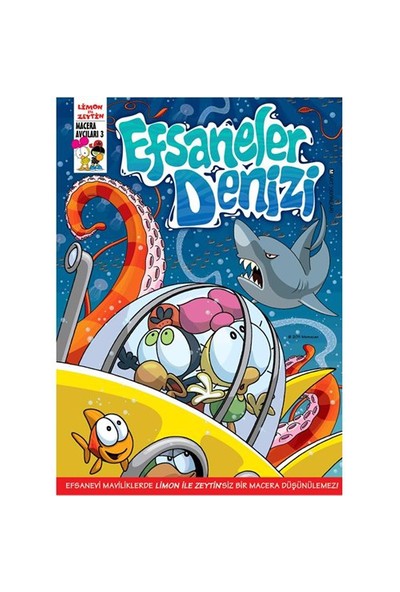 Limon İle Zeytin, Macera Avcıları-3: Efsaneler Denizi-Salih Memecan Limon İle Zeytin, Macera Avcıları-3: Efsaneler Denizi-Salih Memecan
