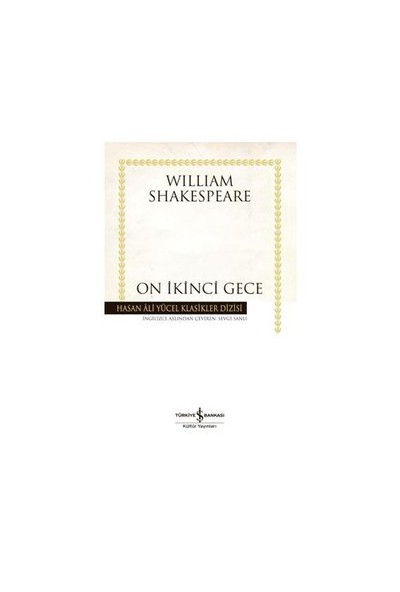 On İkinci Gece (Ciltsiz) - William Shakespeare On İkinci Gece (Ciltsiz) - William Shakespeare