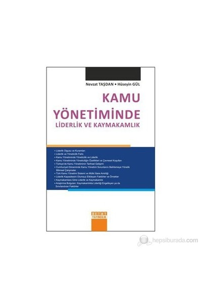 Kamu Yönetiminde Liderlik Ve Kaymakamlık-Nevzat Taşdan Kamu Yönetiminde Liderlik Ve Kaymakamlık-Nevzat Taşdan