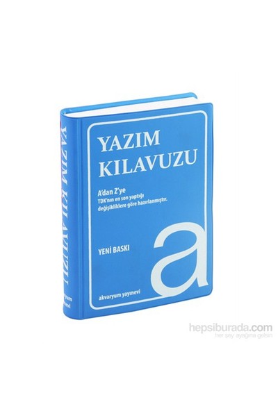 Yazım Kılavuzu (Plastik Kapak, 1.Hm)-Mustafa Yücel