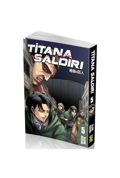 Titana Saldırı 5. Cilt Türkçe Çizgi Roman-Hajime İsayama Titana Saldırı 5. Cilt Türkçe Çizgi Roman-Hajime İsayama