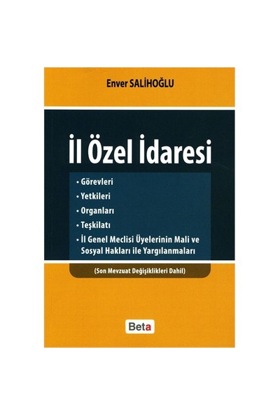 İl Özel İdaresi - Enver Salihoğlu İl Özel İdaresi - Enver Salihoğlu