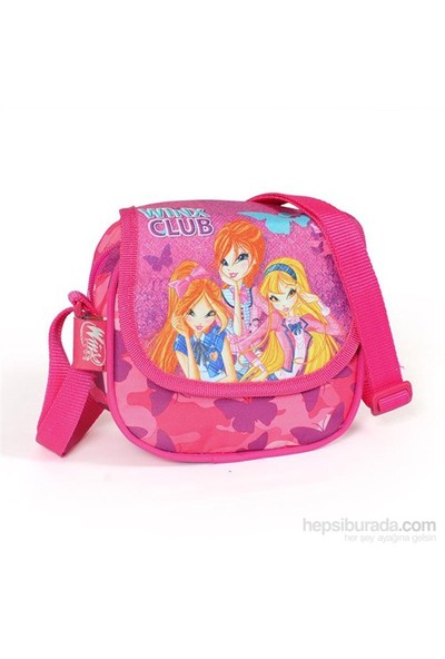 Yaygan Kız Çocuk Omuz Çantası (Winx Club Baskılı)