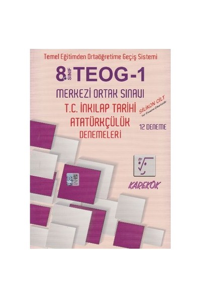 Karekök 8. Sınıf Teog 1 Merkezi Ortak Sınavı T.C. İnkılap Tarihi Atatürkçülük Denemeleri-Kolektif Karekök 8. Sınıf Teog 1 Merkezi Ortak Sınavı T.C. İnkılap Tarihi Atatürkçülük Denemeleri-Kolektif