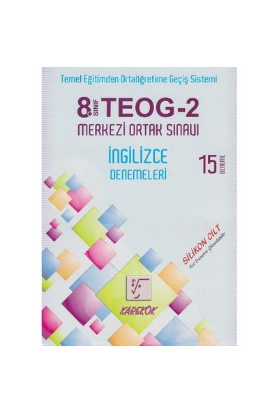 Karekök 8. Sınıf Teog-2 İngilizce Denemeleri Merkezi Ortak Sınavı-Kolektif Karekök 8. Sınıf Teog-2 İngilizce Denemeleri Merkezi Ortak Sınavı-Kolektif