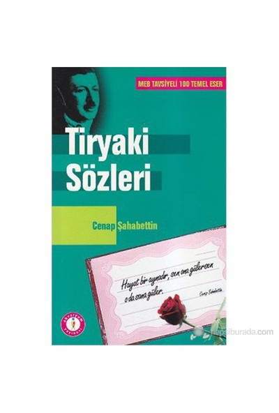 Tiryaki Sözleri-Cenap Şahabettin